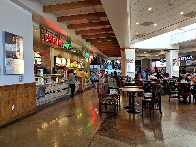 China Max and other food court staples stand ready to revive shoppers suffering from acute bargain fatigue. Shopping calories don't count, right?