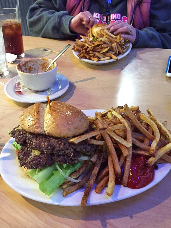 Behold the half-pound beast that has humbled countless appetites across the Buckeye State.