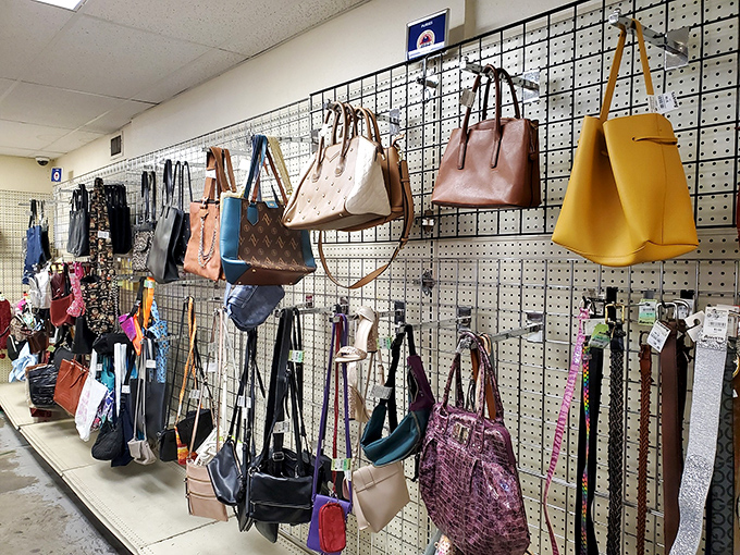 Handbag heaven! Like a museum of functional fashion history, these purses have carried everything from lipstick to love letters through the decades.
