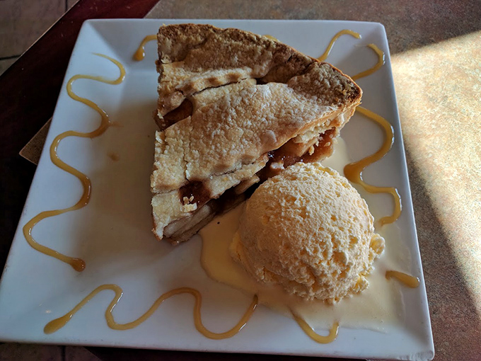 Behold the star of the show: homemade pie that'll make you forget every diet resolution.