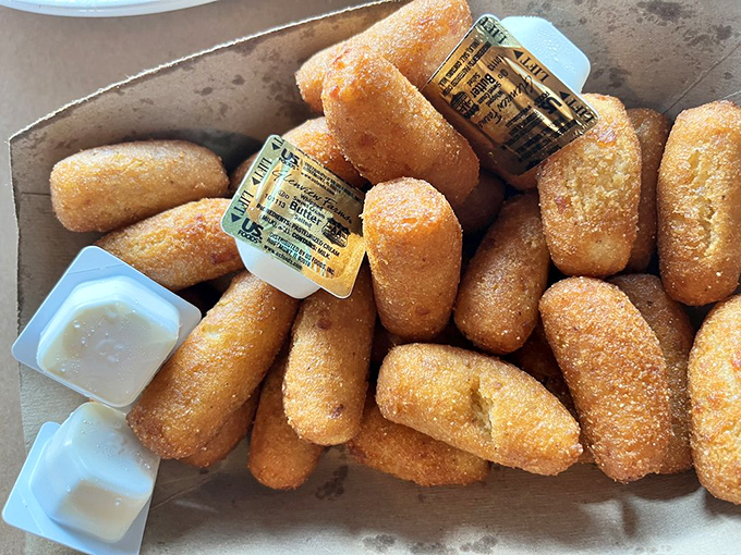 Golden pillows of cornmeal perfection! These hush puppies aren't just side dishes&mdash;they're the supporting actors that sometimes steal the whole show.