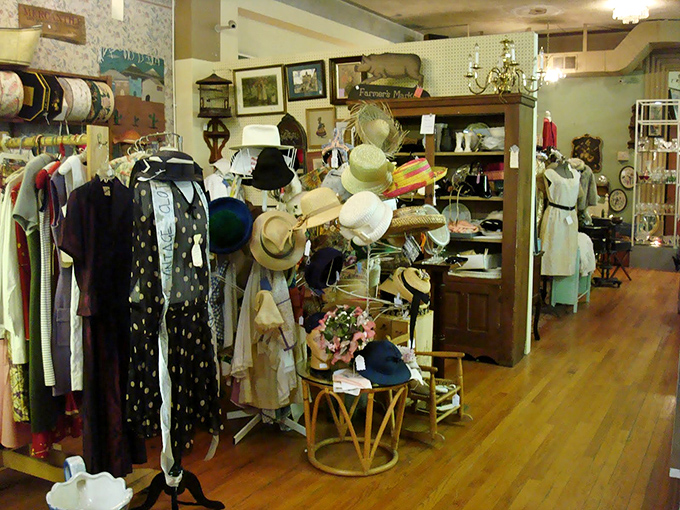 Fashion from another era stands at attention. These vintage dresses and hats aren't just clothes&mdash;they're wearable time machines to more elegant decades.