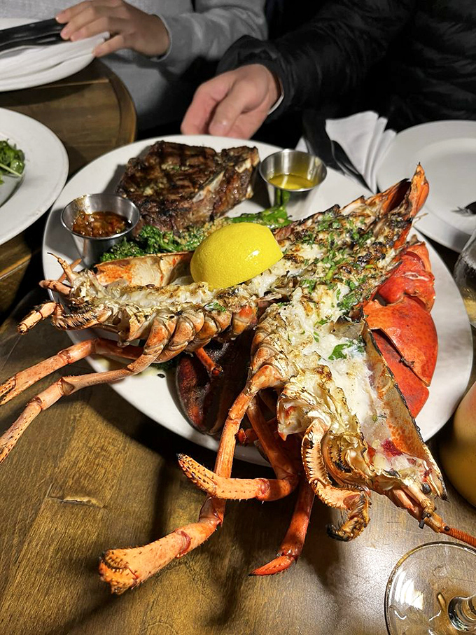 This isn't just dinner&mdash;it's a crustacean celebration where the lobster is the guest of honor and butter is its best friend.