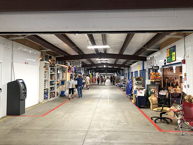 The market's wide aisles invite exploration, with each turn promising new discoveries. Like life's journey, half the fun is not knowing what's around the corner.