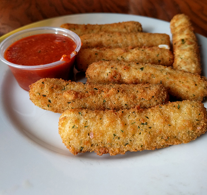Golden-brown perfection with an audible crunch&mdash;these aren't just mozzarella sticks, they're the reason some people "forget" to share appetizers.