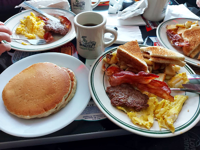 These aren't just pancakes &ndash; they're fluffy golden monuments to everything right about American diner culture and comfort.