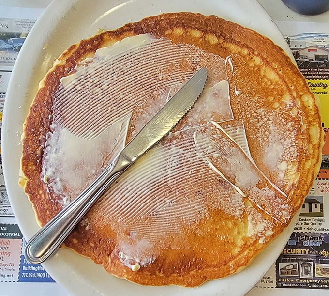 This isn't just a pancake&mdash;it's a golden canvas of breakfast perfection that makes you wonder why you'd ever settle for cereal again.