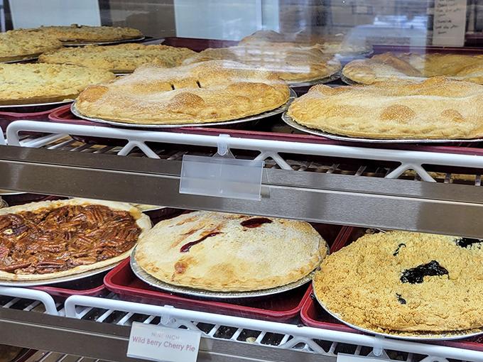 Pie paradise found! Each golden-brown crust promises a different journey&mdash;from fruit-filled escapes to the decadent depths of pecan and shoofly.