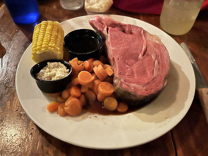 Behold the prime rib that could double as a centerpiece&mdash;tender, juicy, and gloriously unapologetic about size.