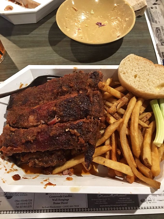 These ribs don't just fall off the bone, they practically leap into your waiting arms.