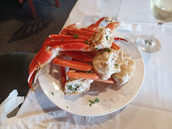 Snow crab legs so perfectly steamed, they practically beg you to roll up your sleeves and forget about table manners. Worth every messy minute.