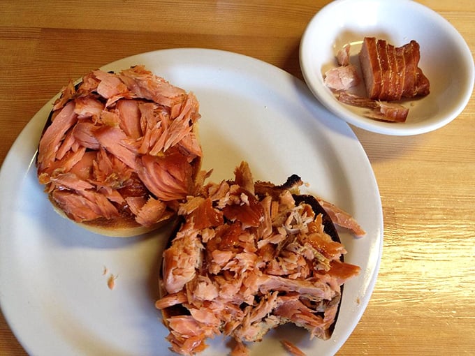 Flaky, tender, and glistening with smoky goodness &ndash; this salmon doesn't need fancy plating or garnishes to make your mouth water uncontrollably.