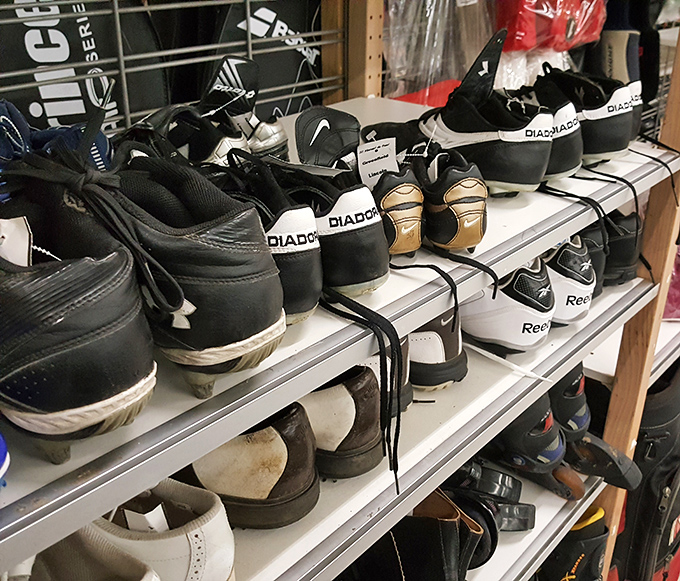 Athletic footwear with plenty of miles left to give. One person's "last season" is another's "just what I've been looking for!"