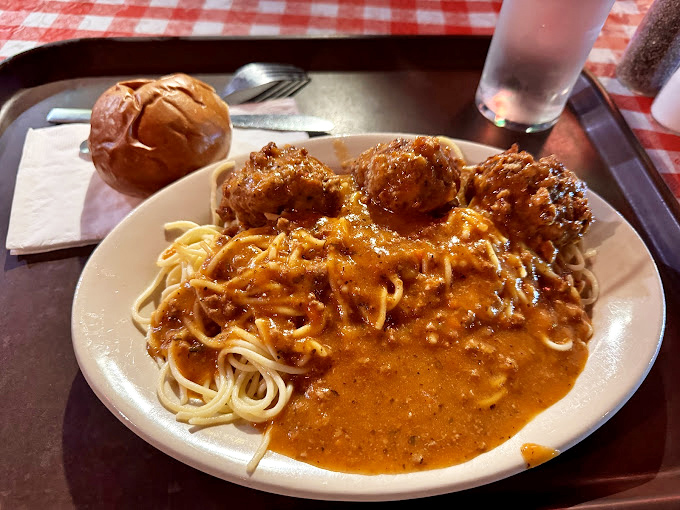 These aren't just any spaghetti and meatballs&mdash;they're a masterclass in comfort food, with sauce that's clearly been simmering since before your morning coffee.