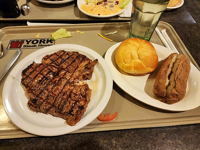 Perfectly grilled steak that would make your grandfather proud&mdash;this is how beef should look, smell, and taste.