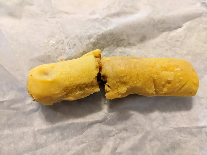 The mysterious corn roll tamale in its natural habitat&mdash;simple, unassuming, and hiding more flavor than its humble appearance suggests.