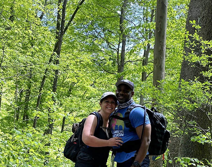Happy trails make happy hikers. The verdant canopy of Tar Hollow's forests provides natural air conditioning on even the warmest Ohio afternoons.