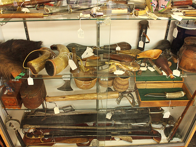 Museum-quality pieces that make you wonder if Indiana Jones shops here on his days off.