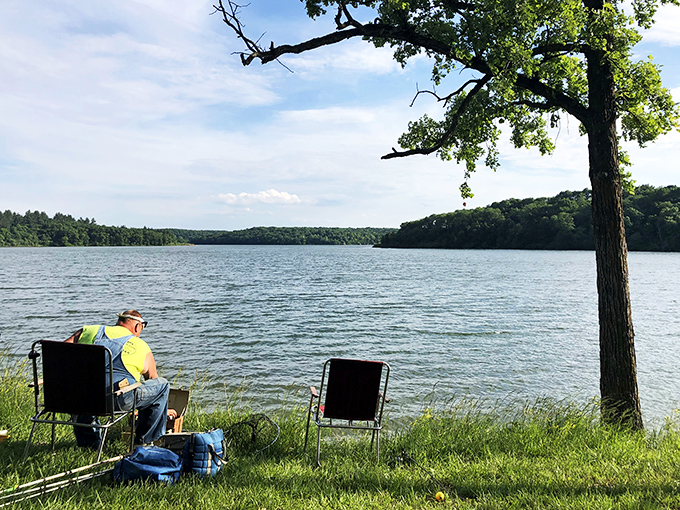 Fishing at Thousand Hills isn't just about catching dinner&mdash;it's about catching a moment of perfect stillness in our chaotic world.