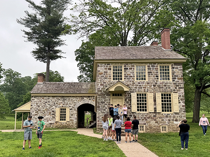 Washington's Headquarters draws crowds like a colonial-era celebrity home tour, complete with authentic stone walls and stories.