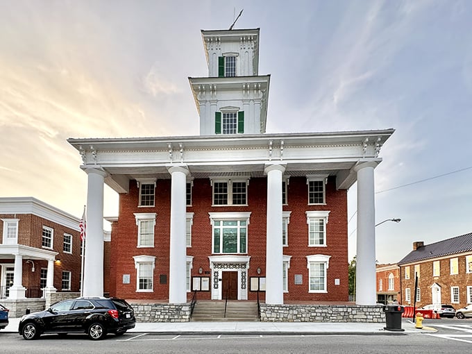 Abingdon's brick buildings house treasures waiting to be discovered, no rushing required.