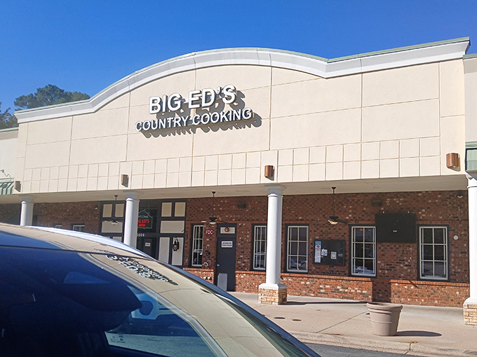 Big Ed's brings farm-to-table realness with a side of nostalgia &ndash; those ceiling decorations are conversation starters!