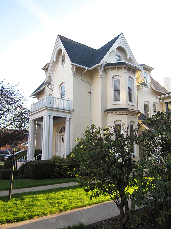 Clearfield's elegant Victorian home stands as a testament to craftsmanship from an era when houses had personality.