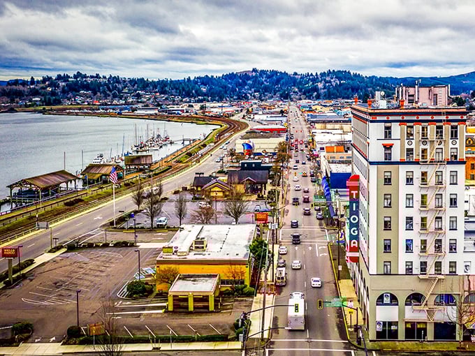 Coos Bay's working harbor brings fresh seafood straight to your table without the fancy restaurant markup.
