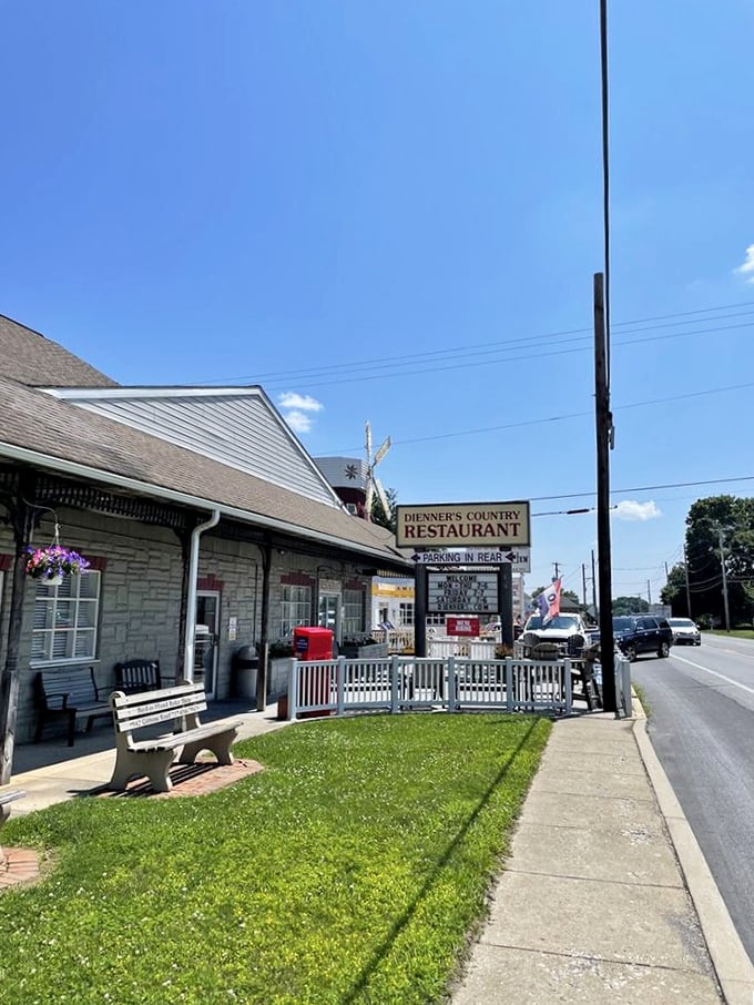Dienner's Country Restaurant looks like it was plucked straight from a postcard&mdash;the kind that makes your stomach growl just looking at it.