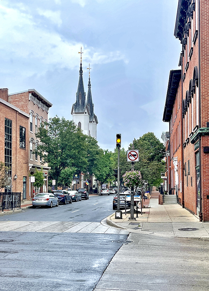 Frederick's charming main street could double as a movie set, complete with historic buildings, church spires, and homes you can actually afford.