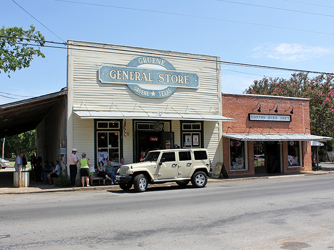 Gruene General Store still sells penny candy, though pennies buy considerably less these days.