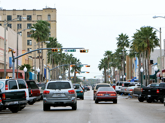 Downtown Harlingen&rsquo;s palm-lined streets lead past local businesses where friendly faces and reasonable prices are still the norm.