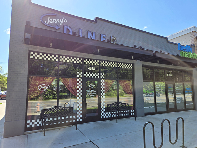 Jenny's Diner (Columbus): That classic black-and-white checkered trim isn't just for show &ndash; inside awaits a time machine to when diners ruled American mornings.