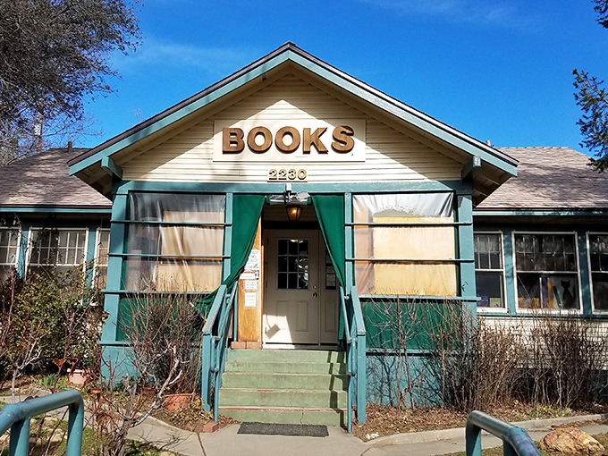 Julian's charming bookstore invites readers to step inside, browse shelves, and perhaps discover a literary treasure.