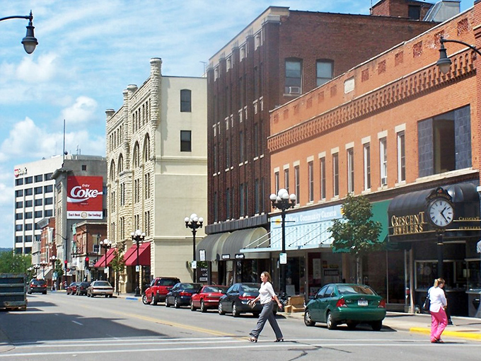 La Crosse's downtown streets rise and fall with gentle hills, brick buildings standing sentinel like they have for a century.