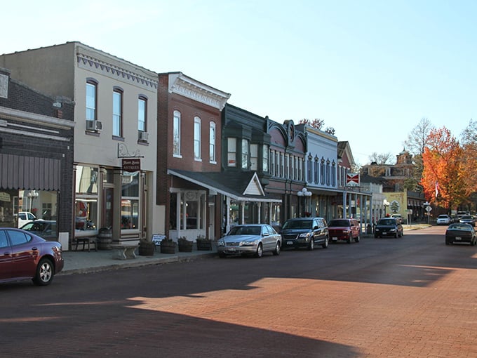 Lebanon's downtown might be small, but these buildings stand tall like sentinels guarding the town's brick-lined streets.