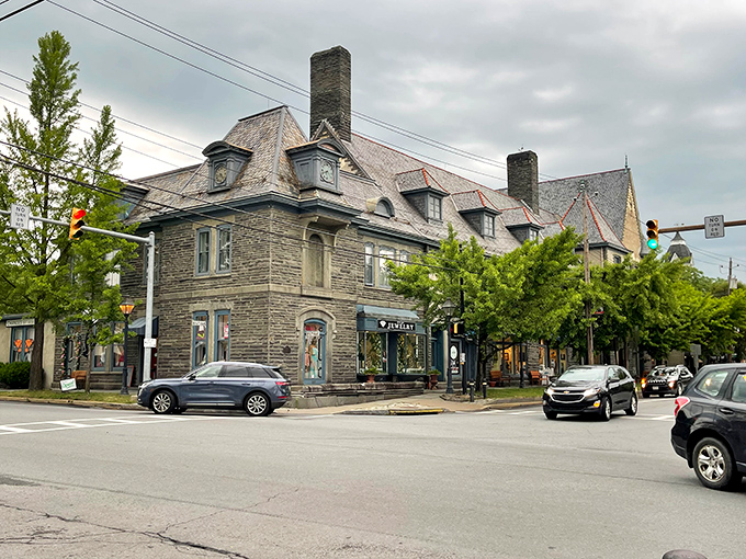 Milford's peaceful streets offer mountain town tranquility that soothes the soul like a warm embrace.