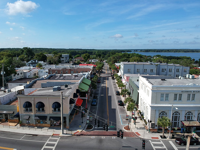 Mount Dora's brick streets lead you to locally-owned shops under a canopy of oak trees. No mall has ever felt this charming.