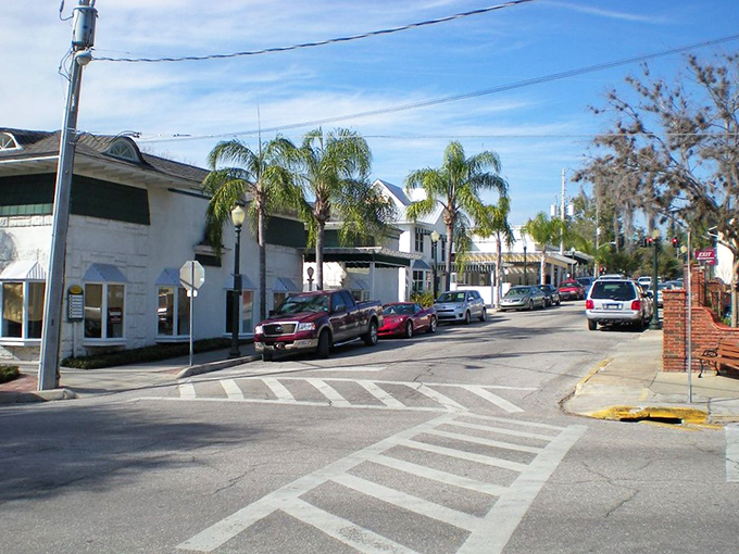 Mount Dora's charming streetscape mixes Victorian architecture with palm trees &ndash; like someone transplanted a New England village and gave it a Florida makeover.