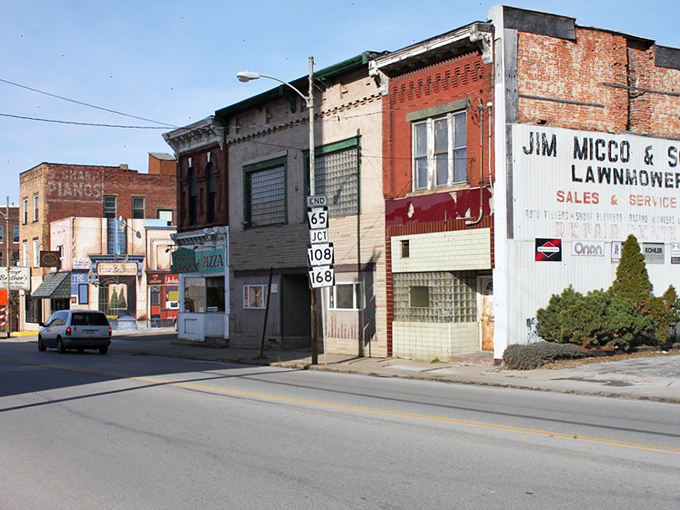New Castle's charming historic homes stand shoulder to shoulder, offering character and affordability rarely found in today's housing market.