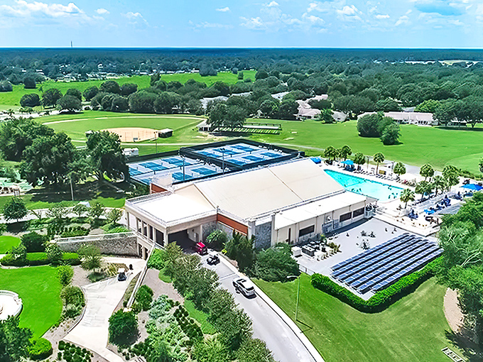 On Top of the World's activity center stands ready for action, proving retirement isn't about slowing down&mdash;it's about finally doing what you love.