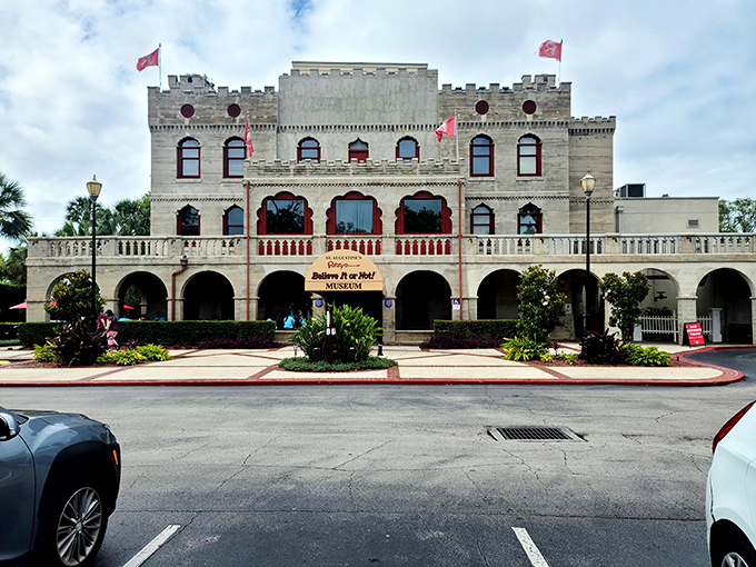 Ripley's iconic "falling" castle design is your first clue that normal rules don't apply in this wonderland of weirdness.