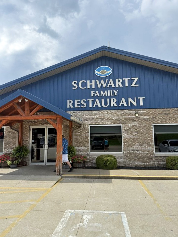 Modern meets traditional at this inviting restaurant where stone and steel promise exceptional family-style meals. 