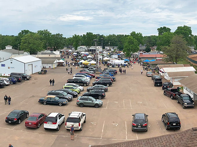 Shawano Flea Market, a vibrant tapestry of vendors and visitors. It's more than shopping, it's an experience!