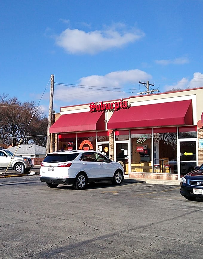 That bold red awning isn't subtle, and neither are the flavors inside. Some traditions don't need updating&mdash;just enjoying.