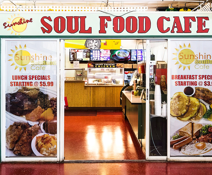 When a place calls itself "Sunshine," you know they're bringing the warmth both inside and on your plate.