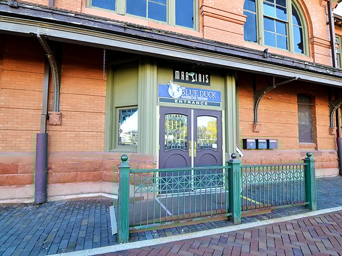 The Blue Duck's historic brick building houses modern BBQ magic&mdash;proof that good things happen in old places.