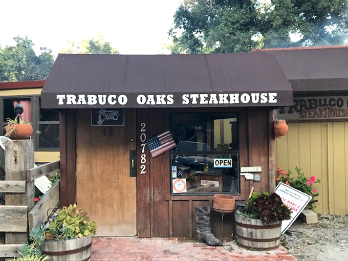 Hidden canyon location makes every steak dinner feel like a secret adventure worth taking.