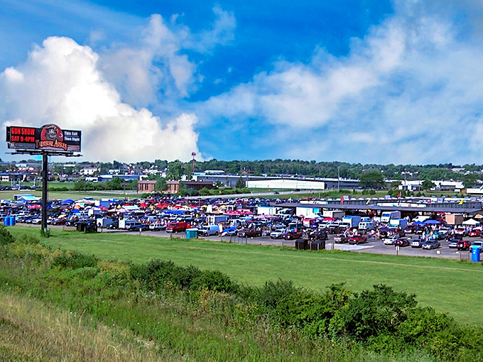 Treasure Aisles lives up to its name—you'll need breadcrumbs to find your way back to the car.