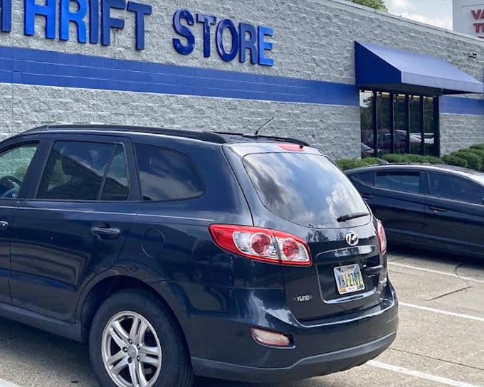 Valley Thrift's exterior might whisper "strip mall," but inside it screams "thrifter's paradise" with organized aisles galore.